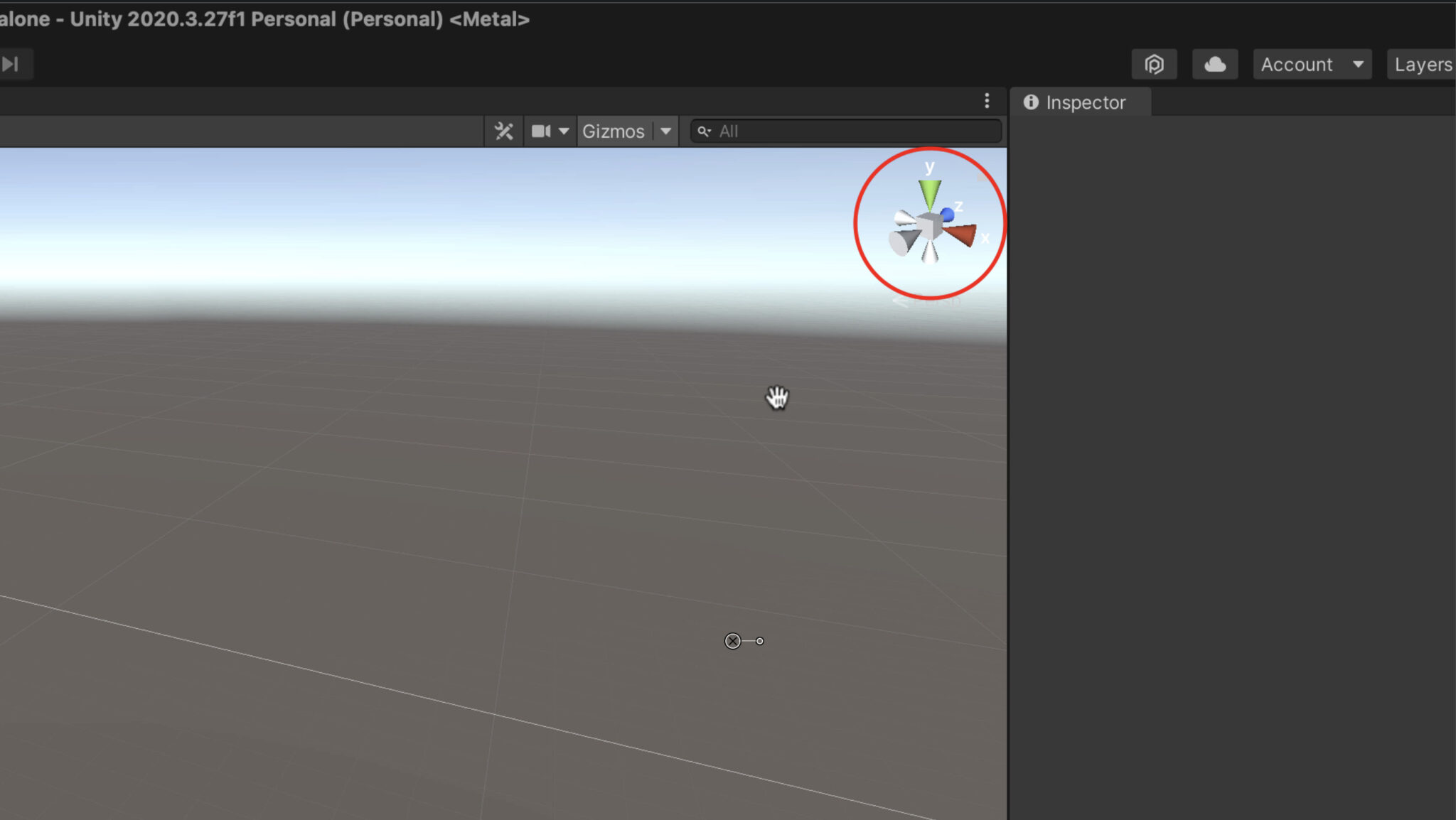 Unity シーンビューのカメラ操作方法。移動や回転、拡大などのやり方