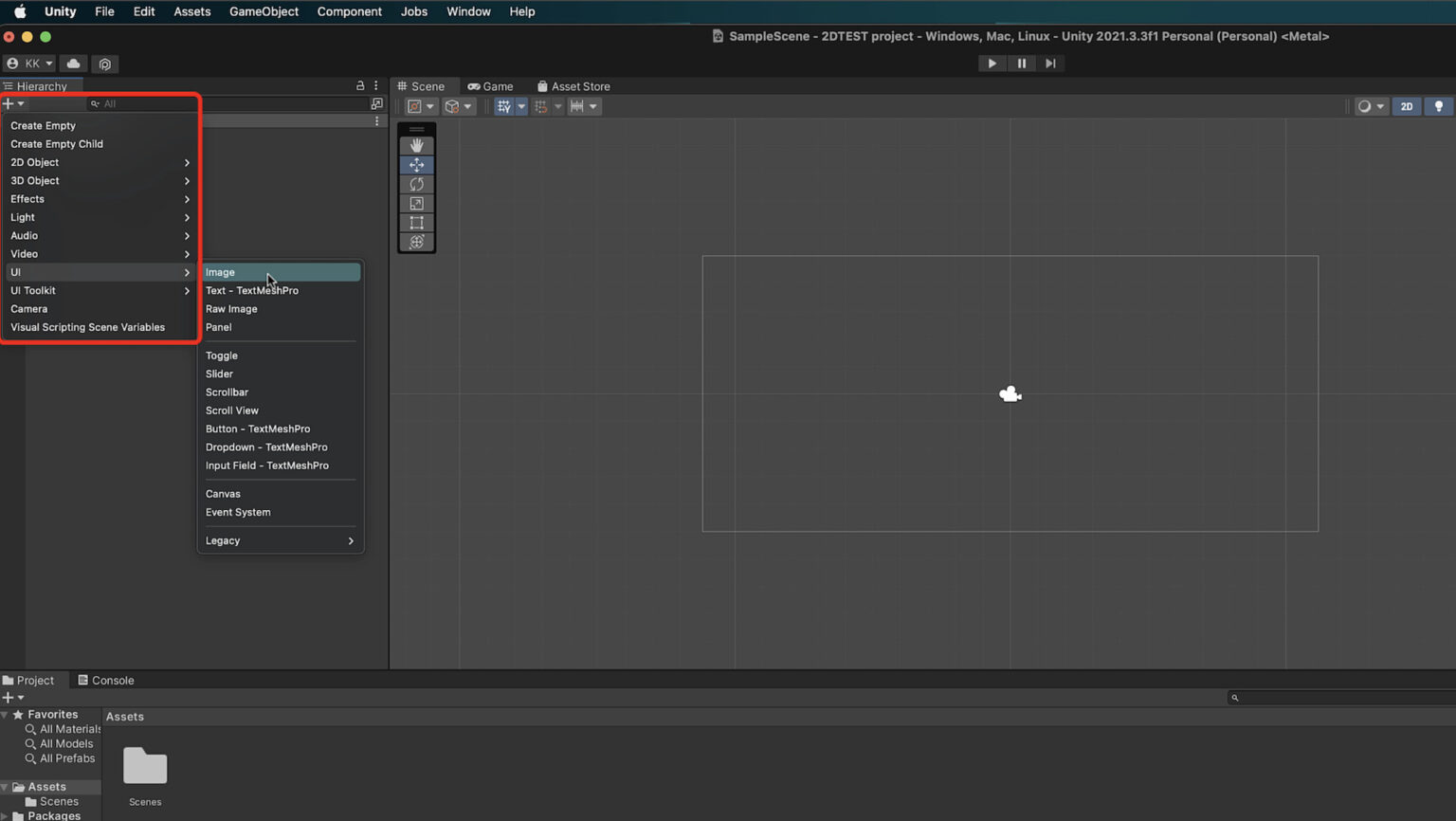 Unityでオブジェクトを作成する方法と配置するやり方。ゲーム作りの第一歩！