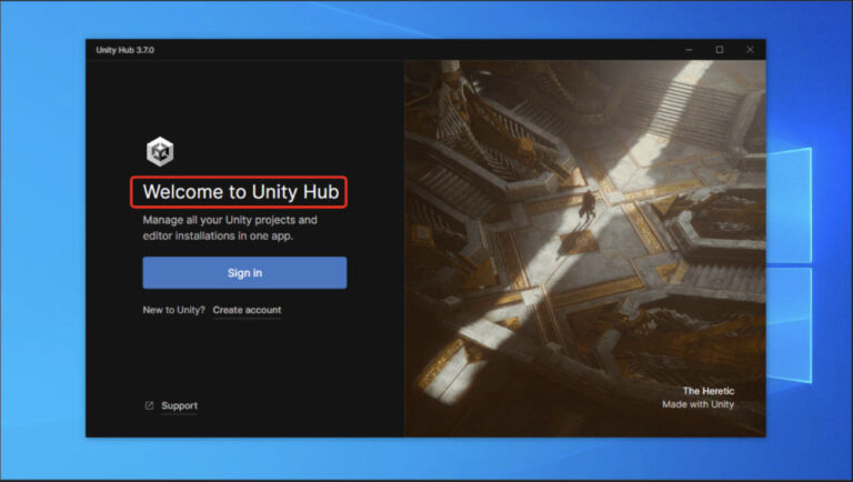 WindowsでUnityをダウンロードしてパソコンにインストール方法