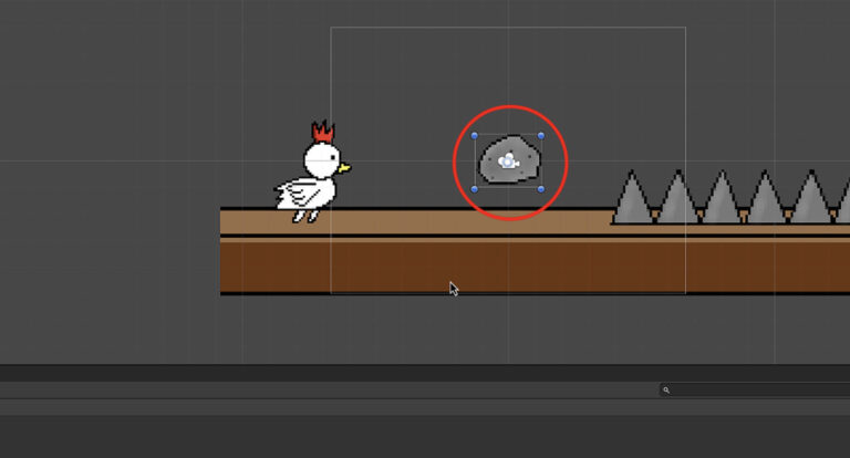 Unity 障害物の石を作成しよう！2Dフラッピーバード風ゲームを作る方法その17